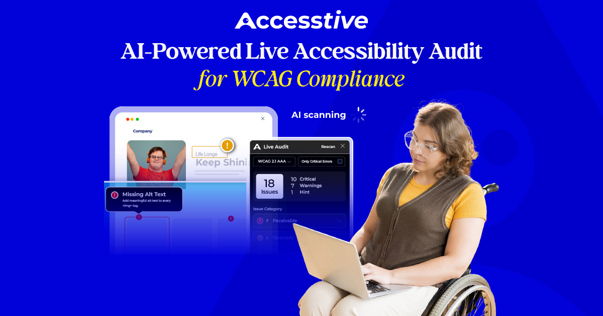 AI Web Accessibility Audit: Instant WCAG & ADA Scanning